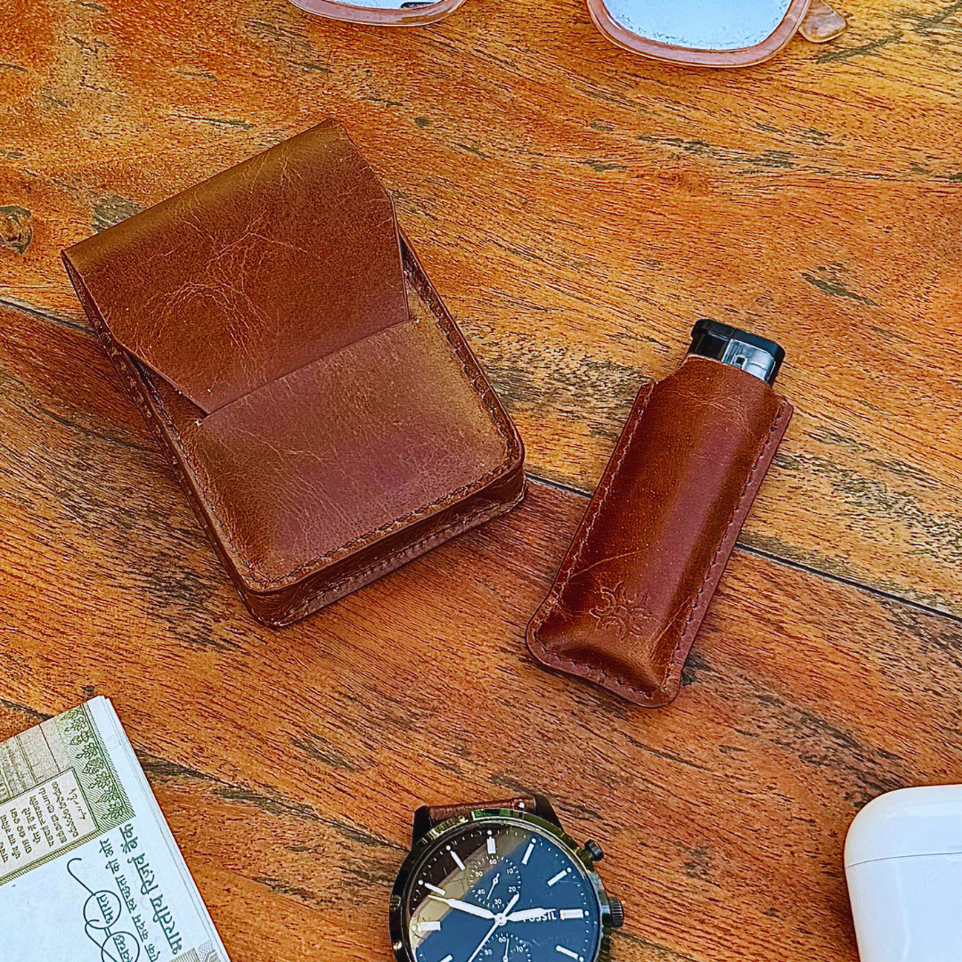 Ignite Leather Bundle | Handcrafted Gift Set India – Carry